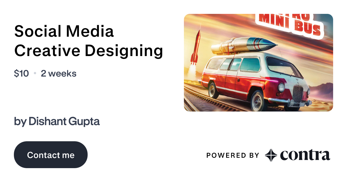 Social Media Creative Designing by Dishant Gupta