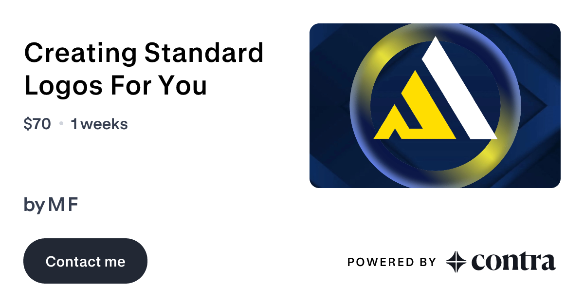 Creating Standard Logos For You by M F