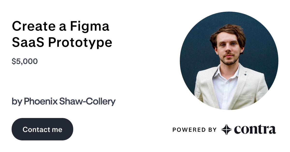Create a Figma SaaS Prototype by Phoenix @ House Warming