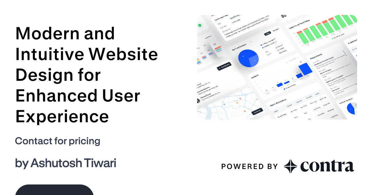 Modern and Intuitive Website Design for Enhanced User Experience by ...