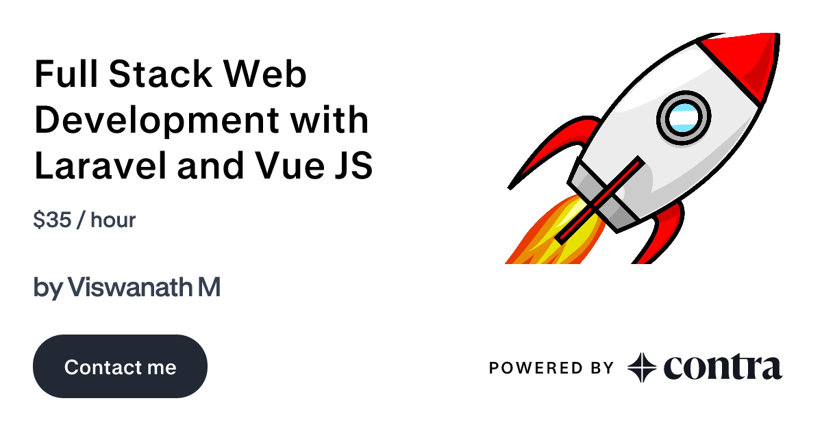 Full Stack Web Development with Laravel and Vue JS by Viswanath M