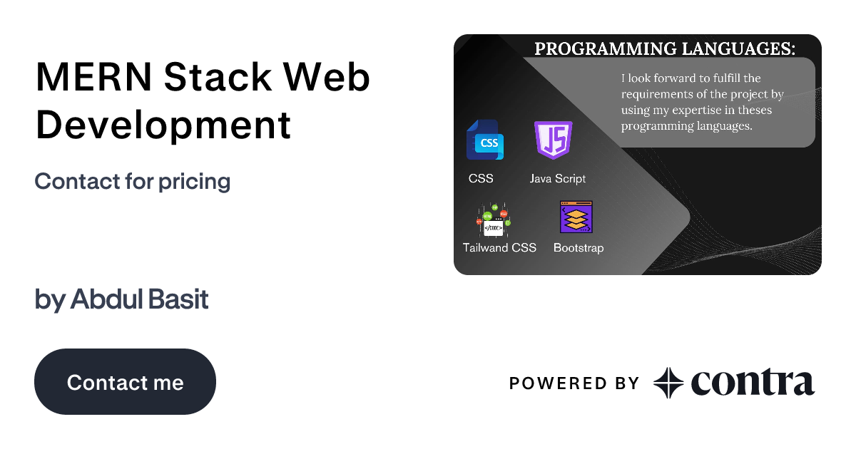 MERN Stack Web Development by Abdul Basit