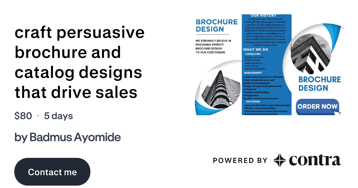 craft persuasive brochure and catalog designs that drive sales by ...