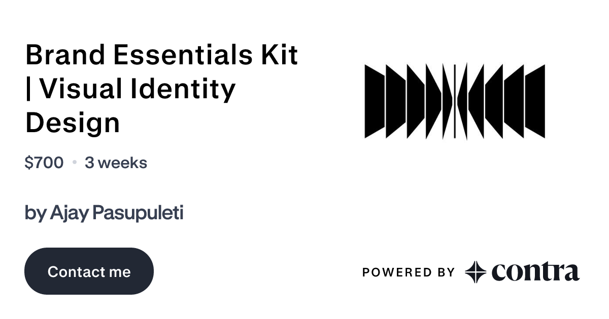 Brand Essentials Kit | Visual Identity Design by Ajay Pasupuleti
