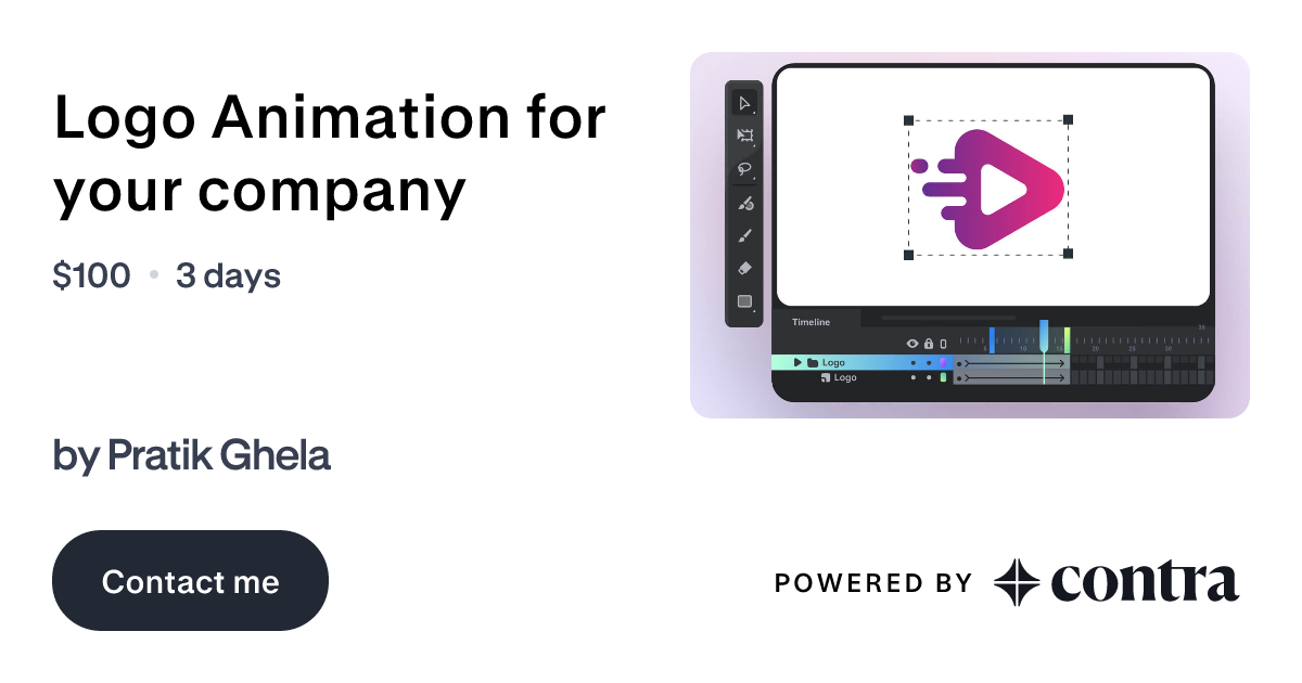 Logo Animation for your company by Pratik Ghela