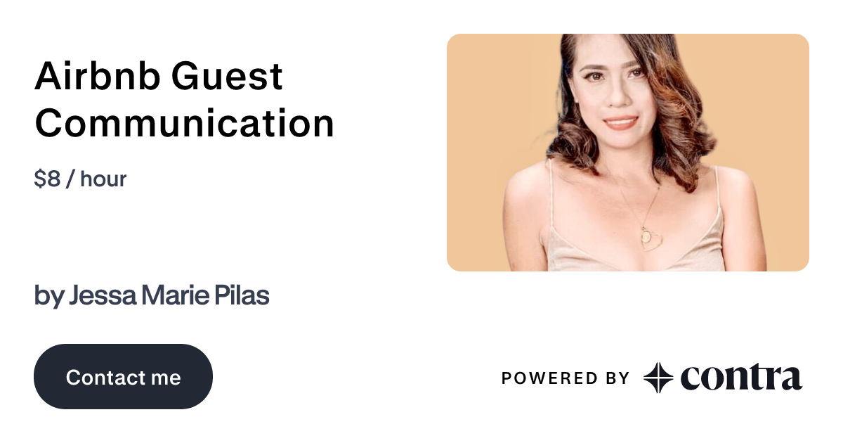 Airbnb Guest Communication by Jessa Marie Pilas