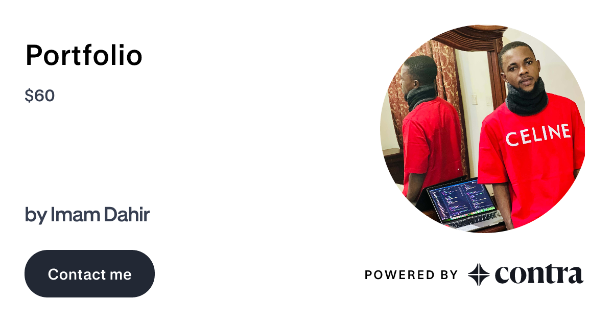 Portfolio by Imam Dahir Dan-Azumi