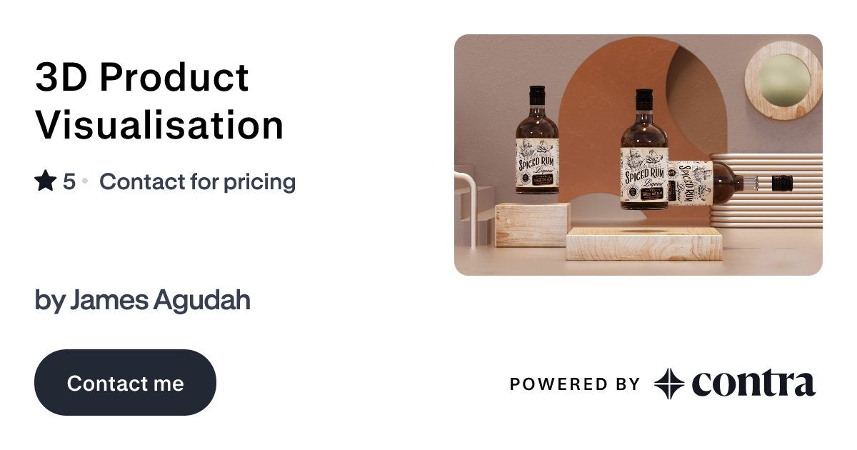 3D Product Visualisation by James Agudah