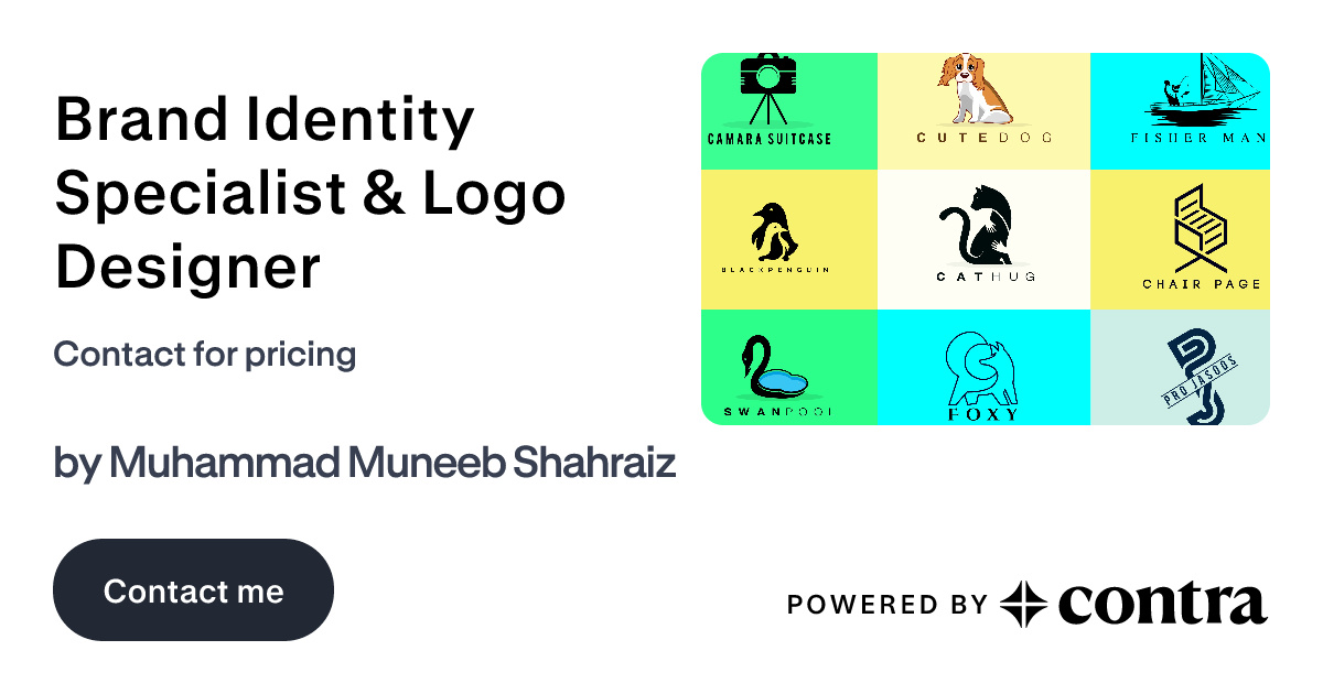 Brand Identity Specialist & Logo Designer by Muhammad Muneeb Shahraiz