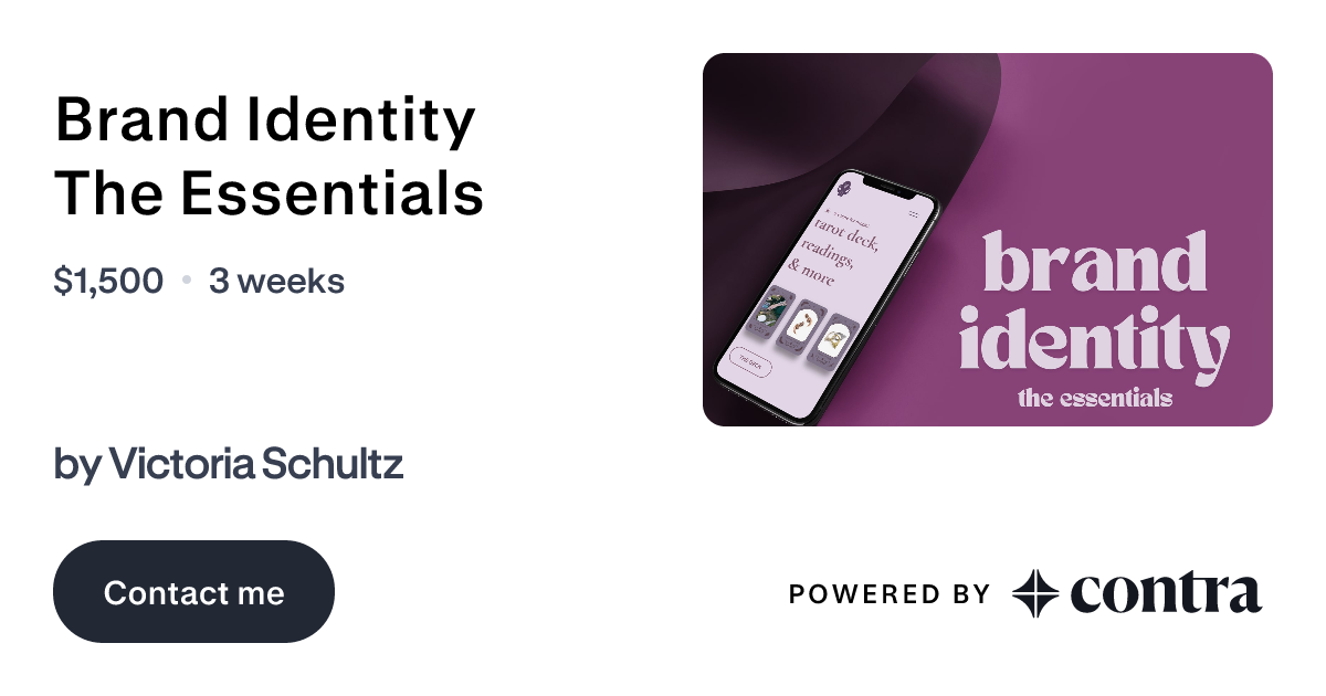 Brand Identity The Essentials by Victoria Schultz