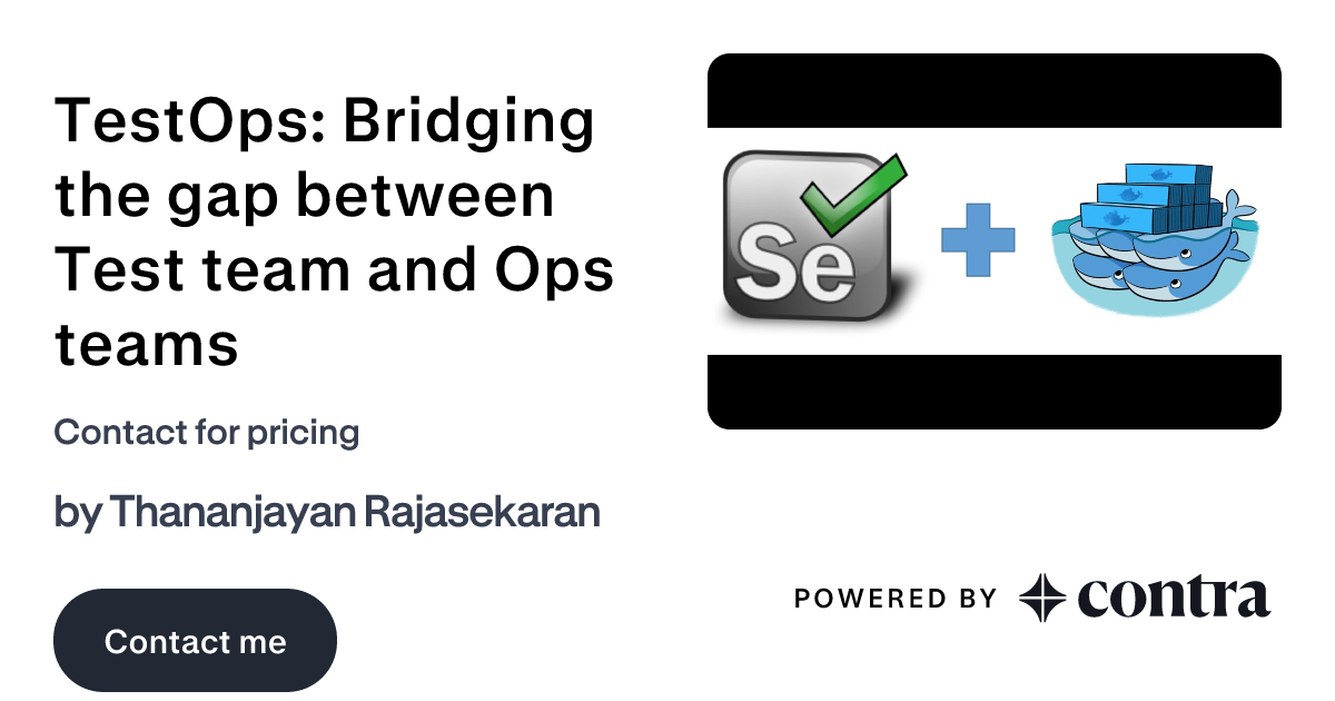 TestOps: Bridging the gap between Test team and Ops teams by ...