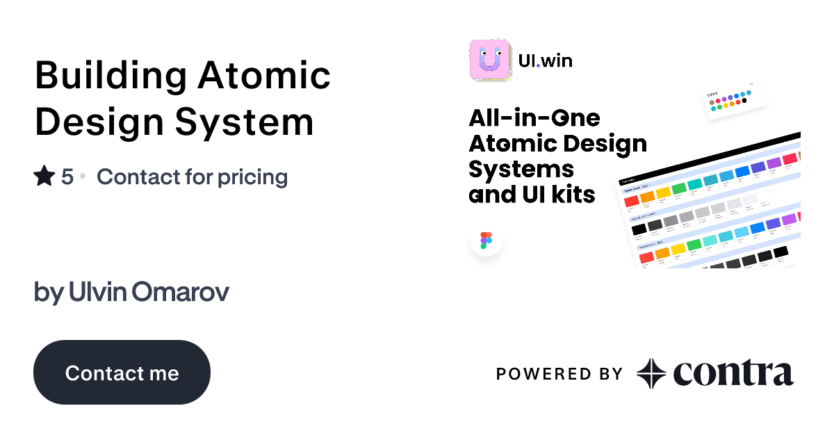 Building Atomic Design System by Ulvin Omarov