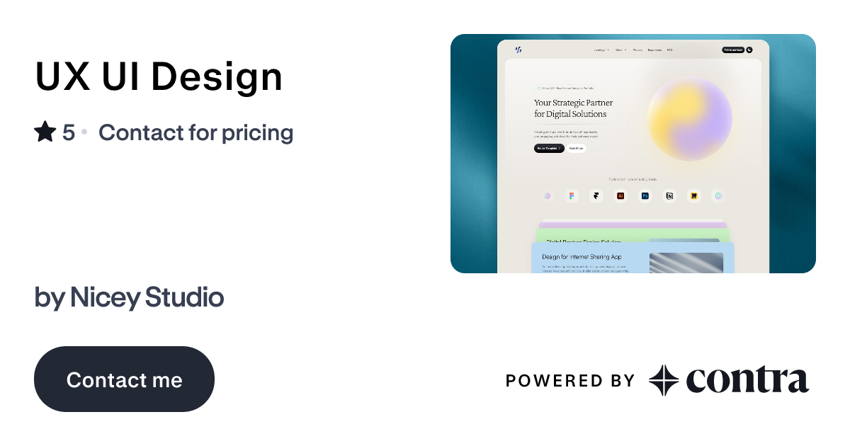 UX UI Design by Nicey Studio