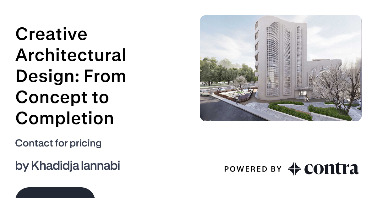 Creative Architectural Design: From Concept to Completion by Khadidja ...
