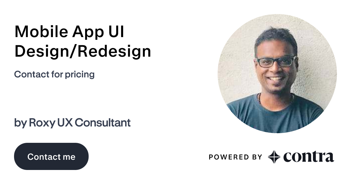 Mobile App UI Design/Redesign by Roxy UX Consultant