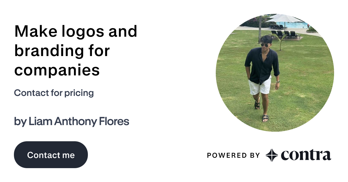 Make logos and branding for companies by Liam Anthony Flores