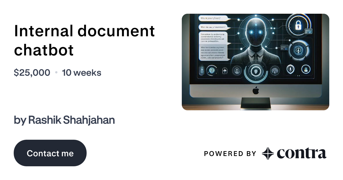 Internal document chatbot by Rashik Shahjahan