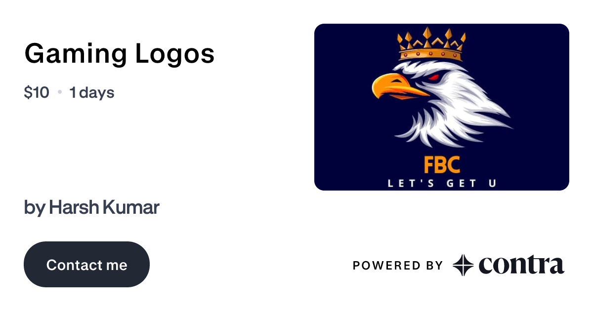 Gaming Logos by Harsh Kumar