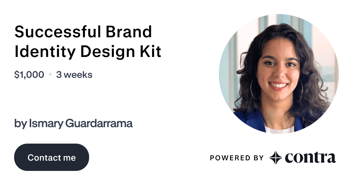 Successful Brand Identity Design Kit by Ismary Guardarrama