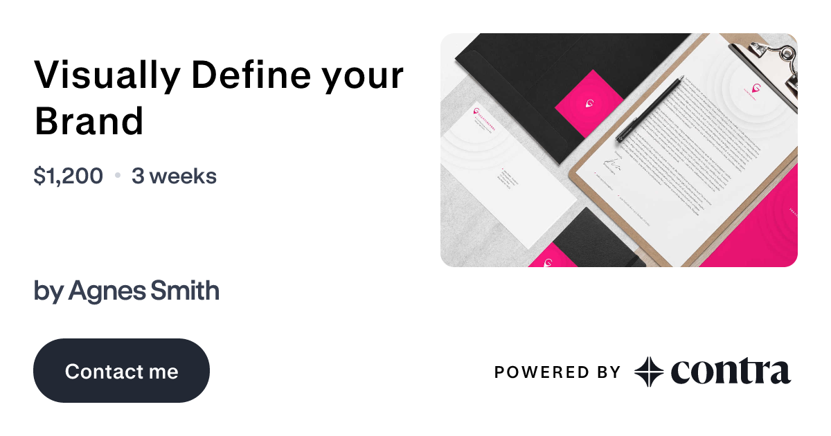 Visually Define your Brand by Agnes Smith