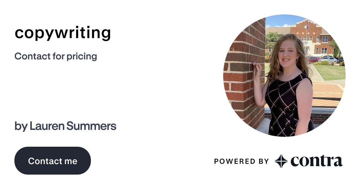 copywriting by Lauren Cummings