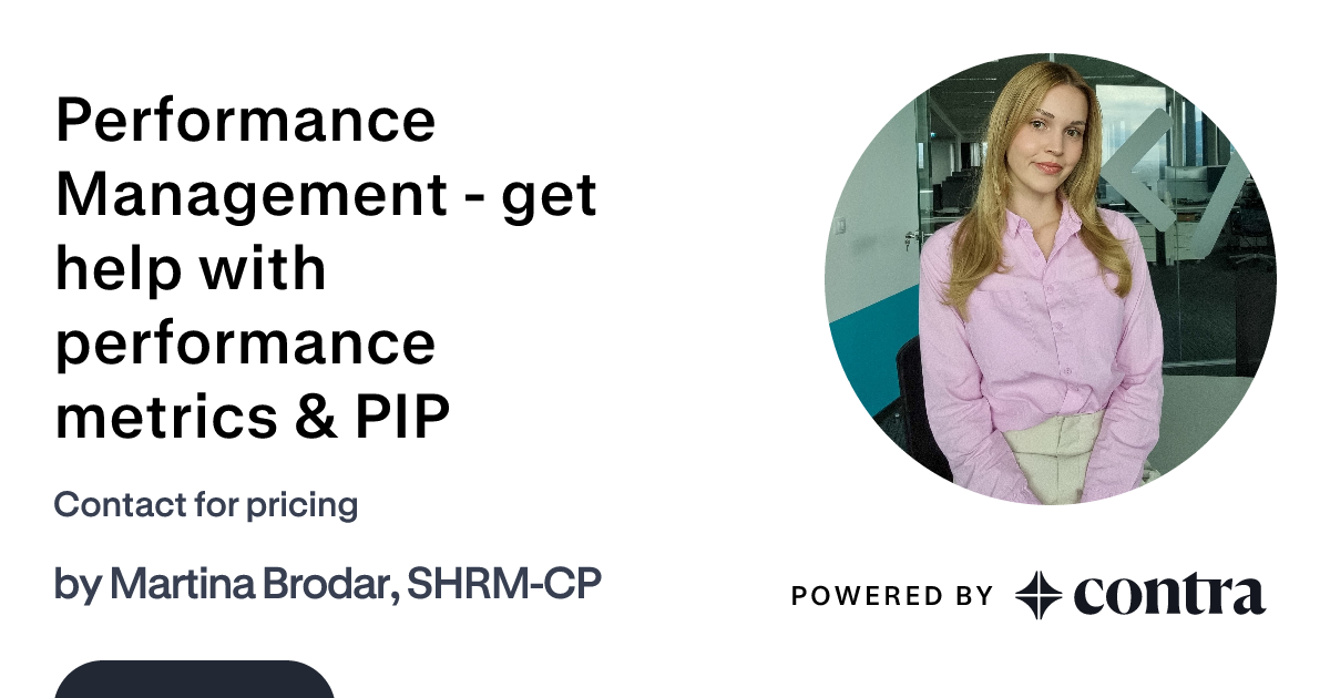 Performance Management - get help with performance metrics & PIP by ...