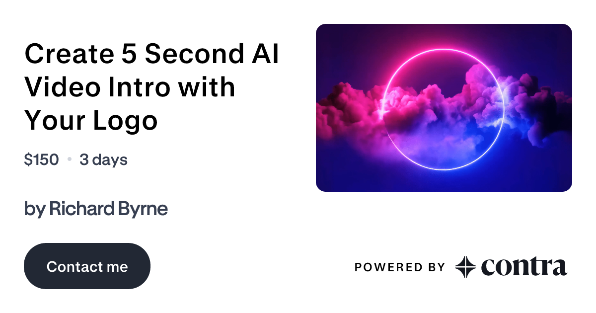 Create 5 Second AI Video Intro with Your Logo by Richard Byrne