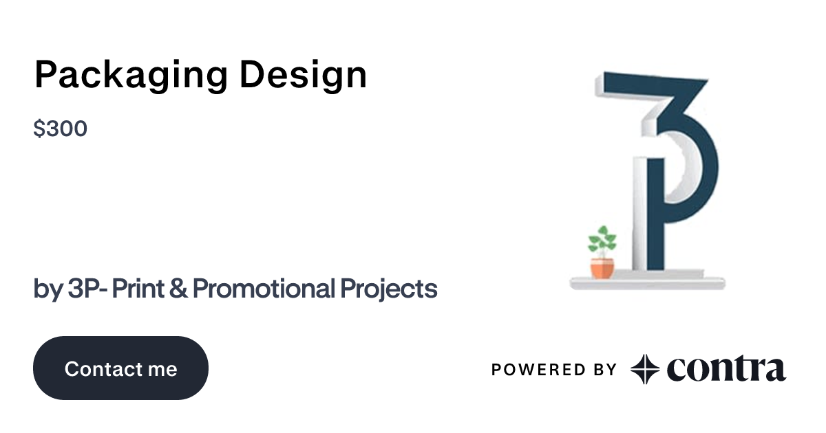 Packaging Design by 3P- Print & Promotional Projects