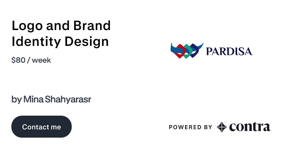 Logo and Brand Identity Design by Mina Shahyarasr