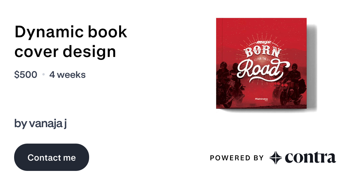 Dynamic book cover design by vanaja j