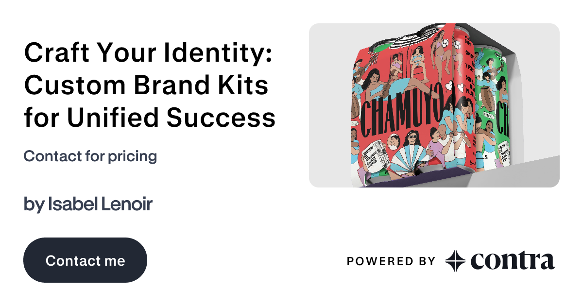 Craft Your Identity: Custom Brand Kits for Unified Success by Isabel Lenoir