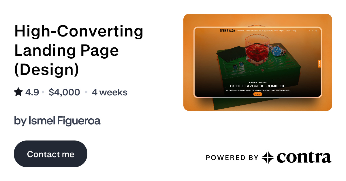 Kajabi Landing Page (Design) by Ismel Figueroa