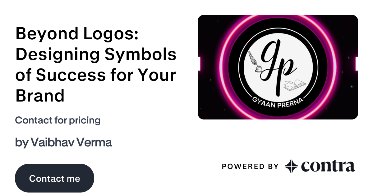 Beyond Logos: Designing Symbols of Success for Your Brand by Vaibhav Verma