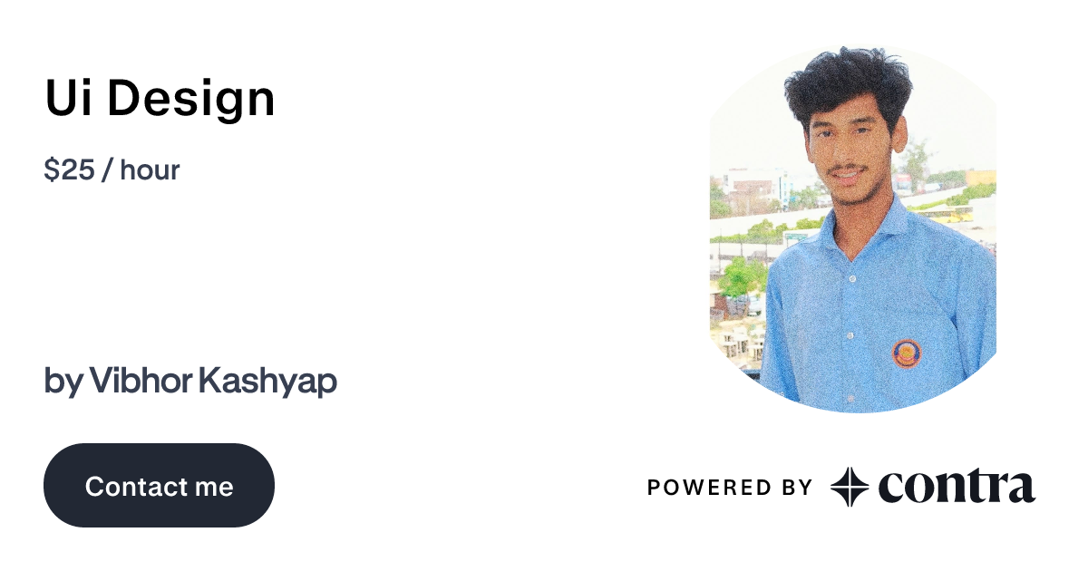 Ui Design by Vibhor Kashyap