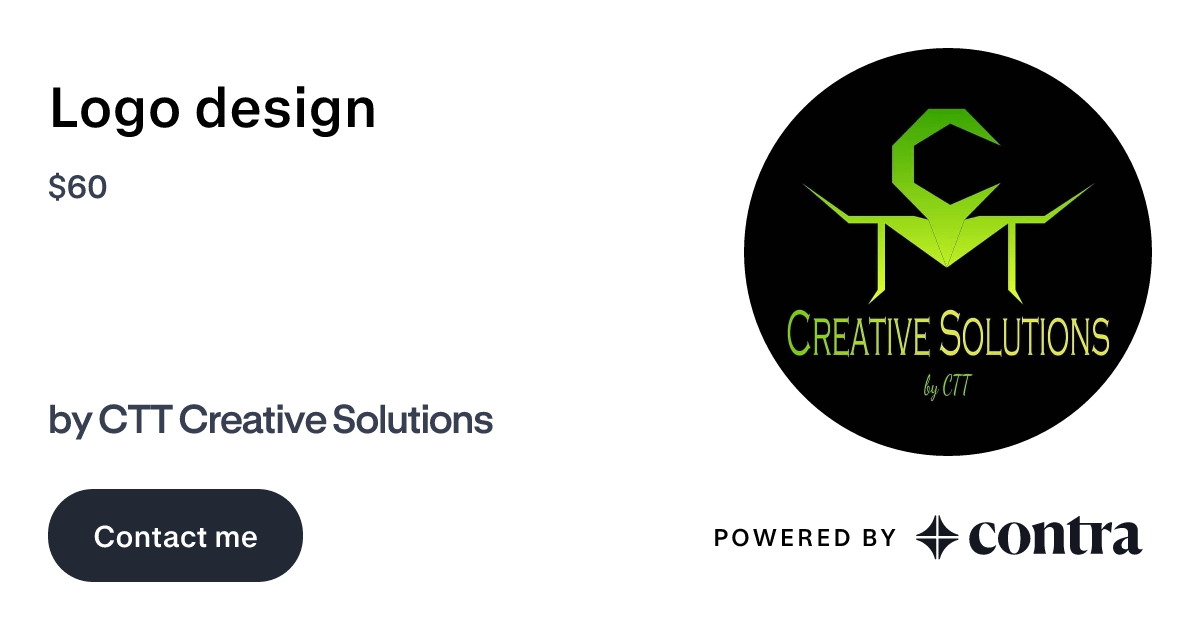 Logo design by CTT Creative Solutions