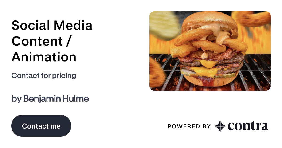 Social Media Content / Animation by Benjamin Hulme