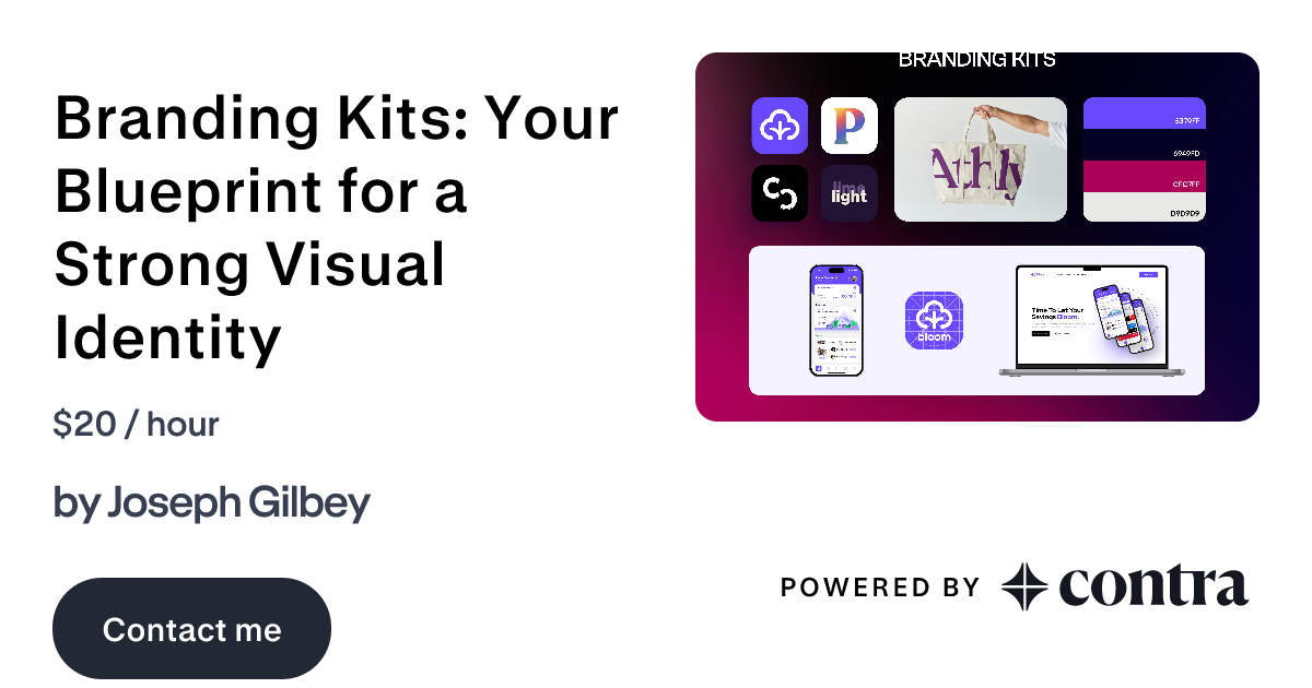 Branding Kits: Your Blueprint for a Strong Visual Identity by Joseph Gilbey