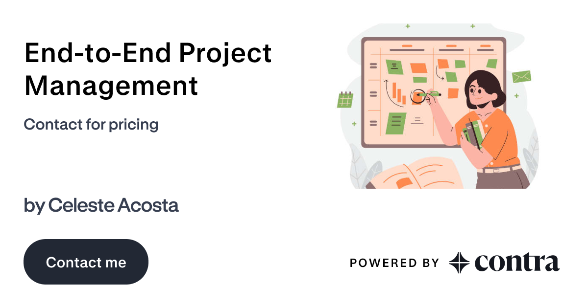 End-to-End Project Management by Celeste Acosta