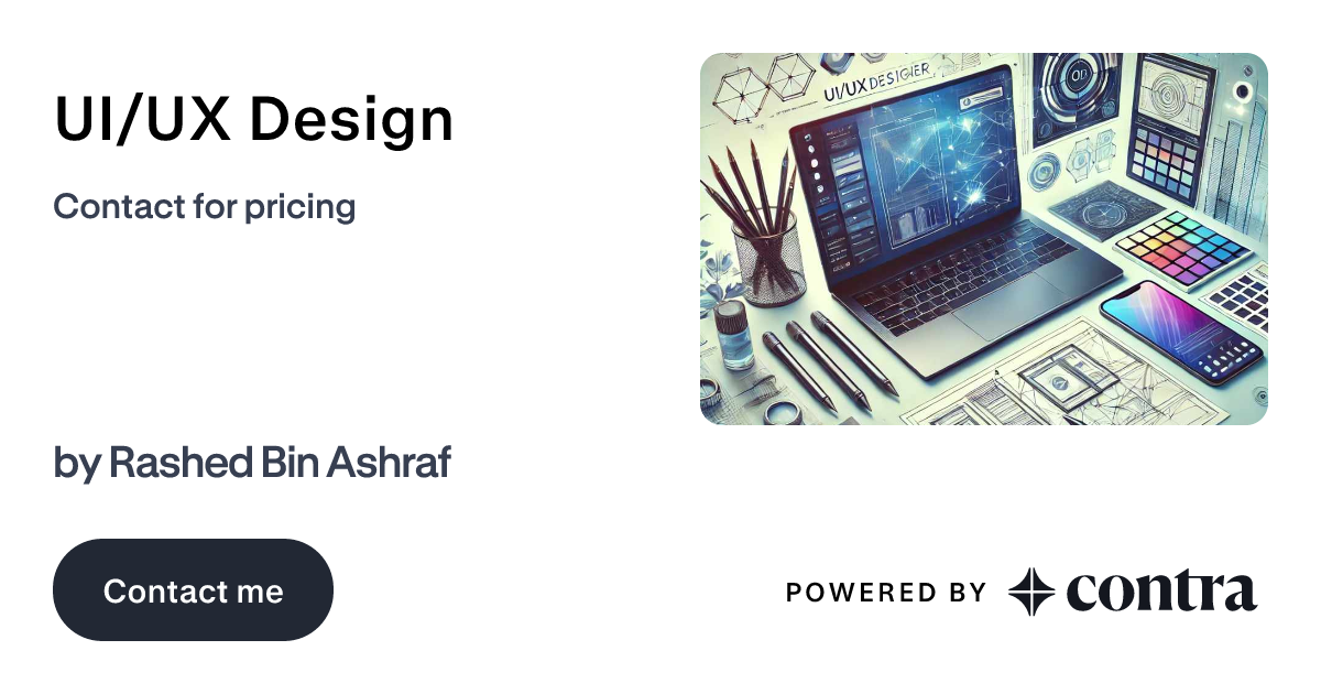 UI/UX Design by Rashed Bin Ashraf