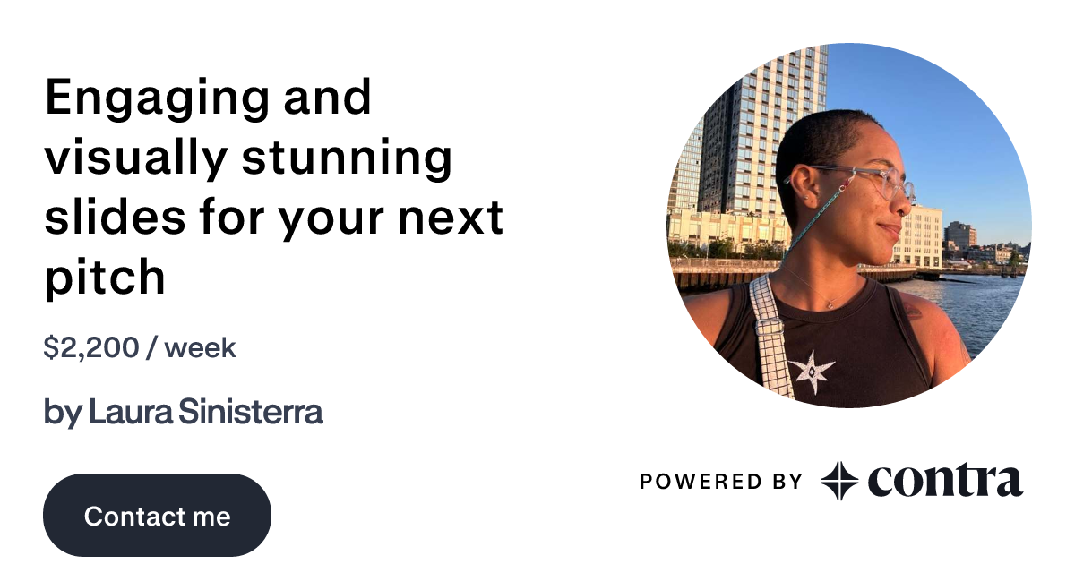 Engaging and visually stunning slides for your next pitch by Laura ...