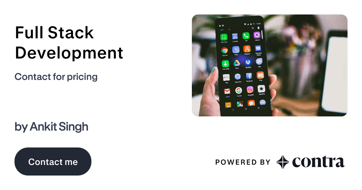Full Stack Development by Ankit Singh