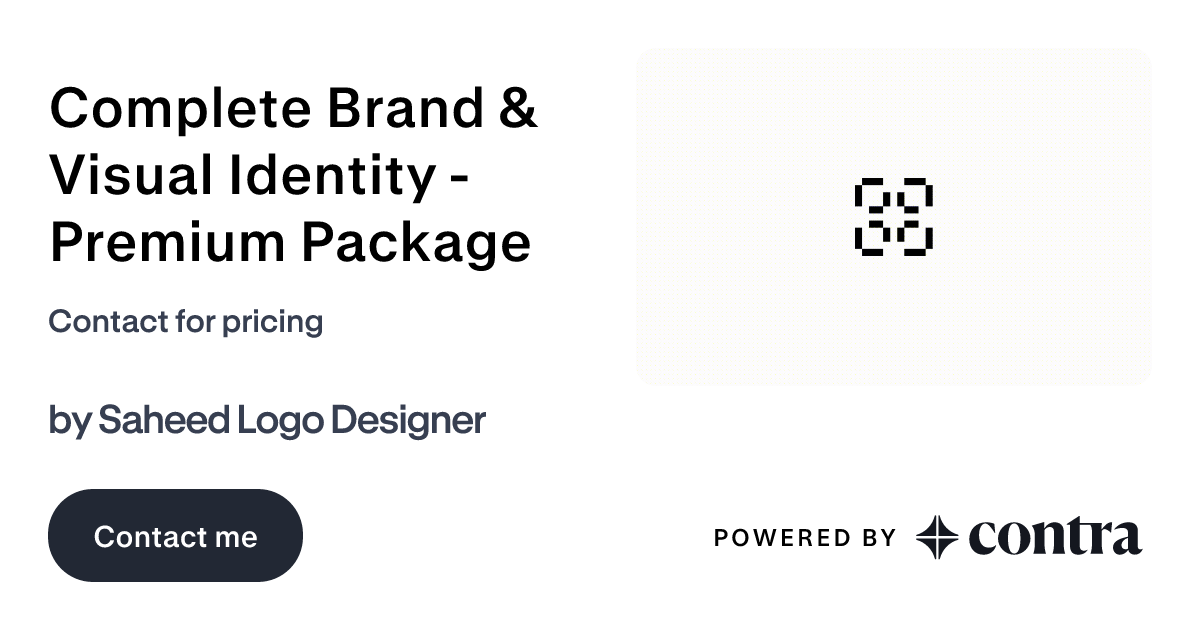 Brand (Logo Design) & Visual Identity - Premium Package by Saheed C.R