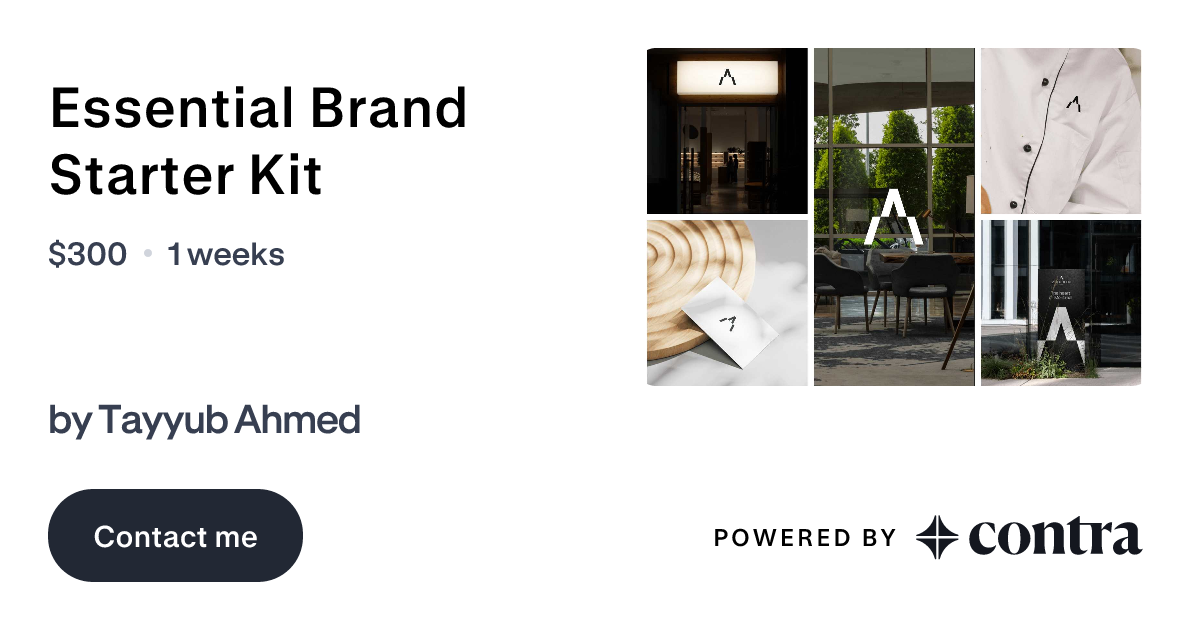 Micro Visual Identity by Tayyub Ahmed