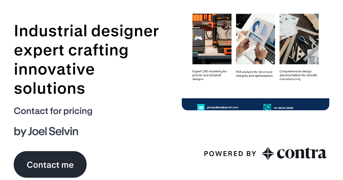 Industrial designer expert crafting innovative solutions by Joel Selvin