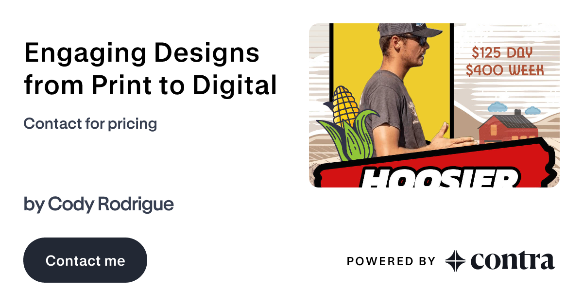 Engaging Designs from Print to Digital by Cody Rodrigue