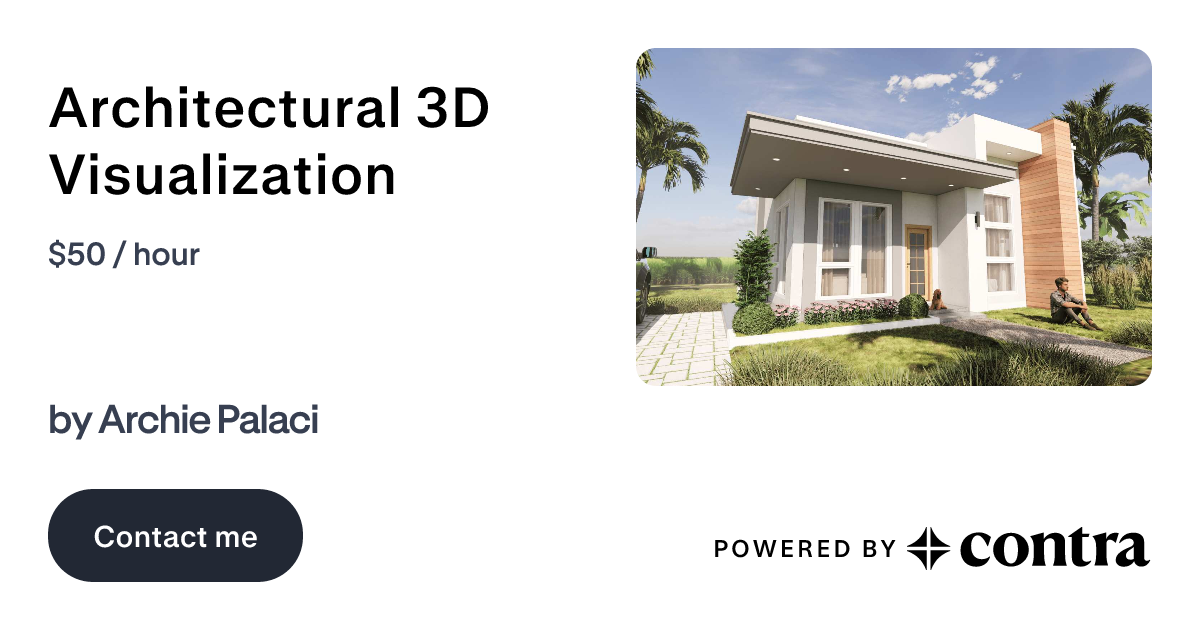 Architectural 3d Visualization By Archie Palaci