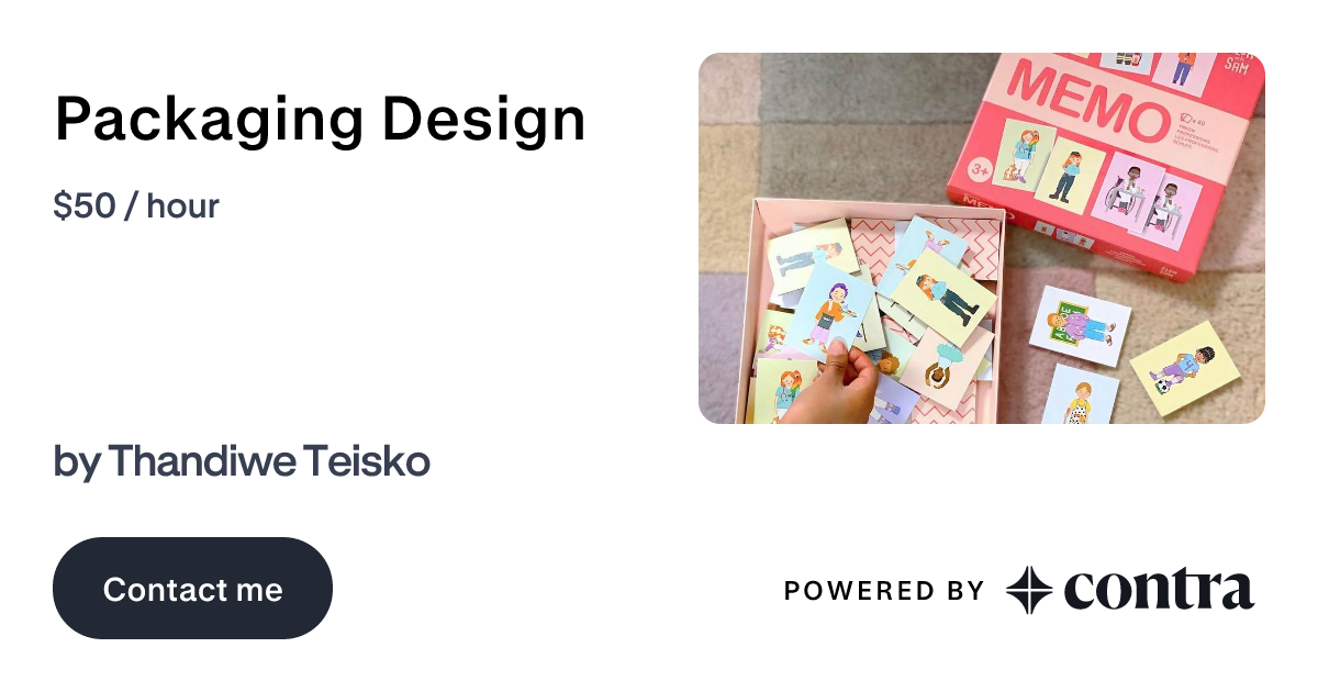 Packaging Design by Thandiwe Teisko