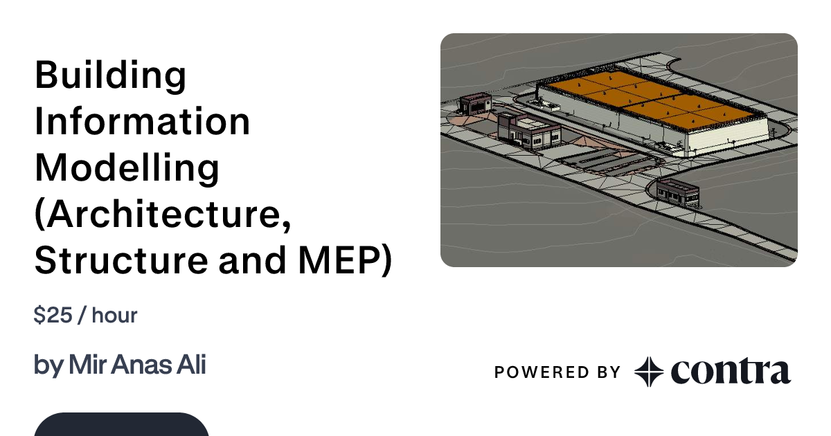 Building Information Modelling (Architecture, Structure and MEP) by Mir Anas Ali