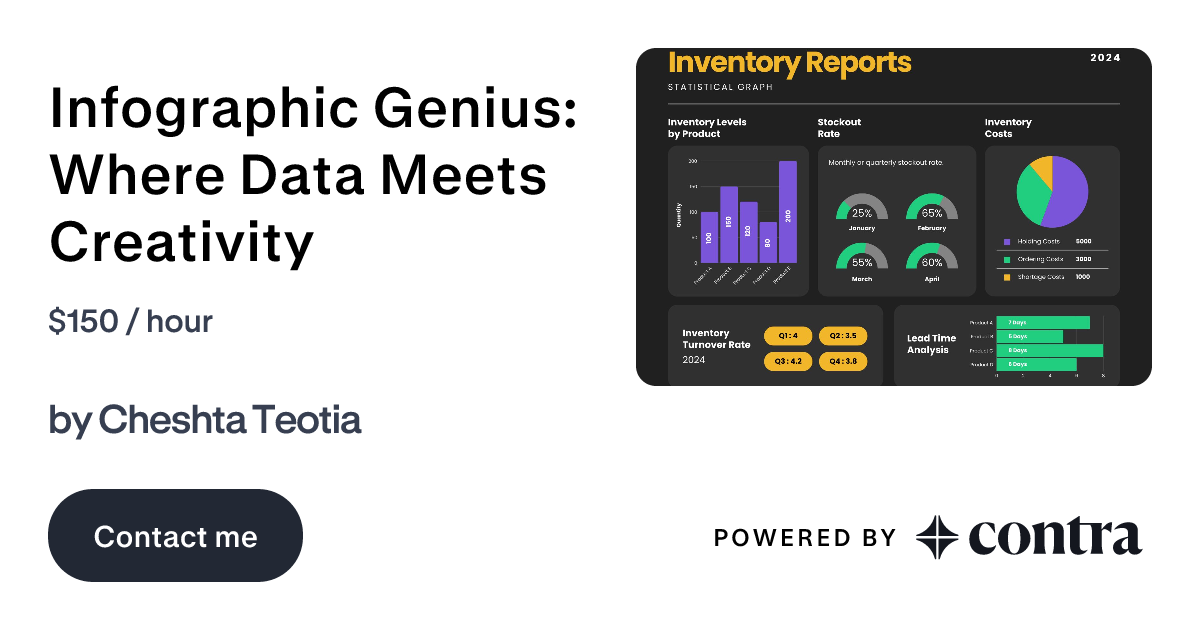 Infographic Genius: Where Data Meets Creativity by Cheshta Teotia
