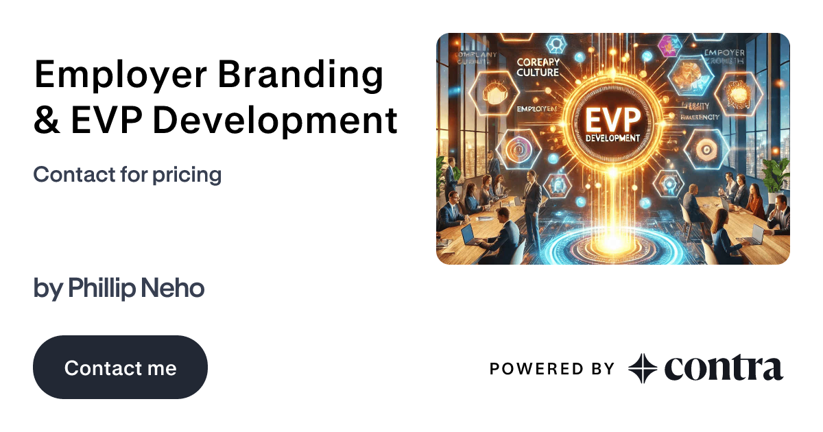 Employer Branding & EVP Development by Phillip Neho